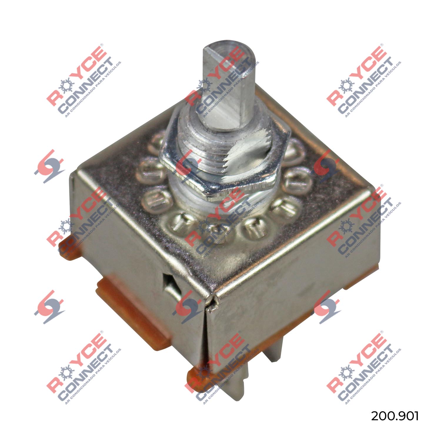 Interruptor Universal Rotativo de 5 Pinos 3 Velocidades e 4 Posições ...